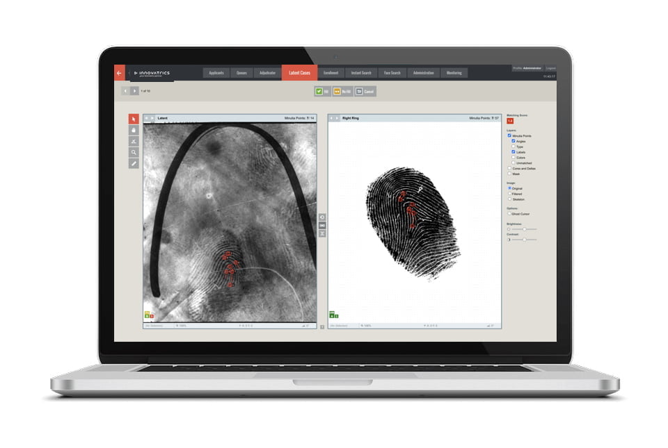 Criminal Identification | Innovatrics ABIS for law enforcement