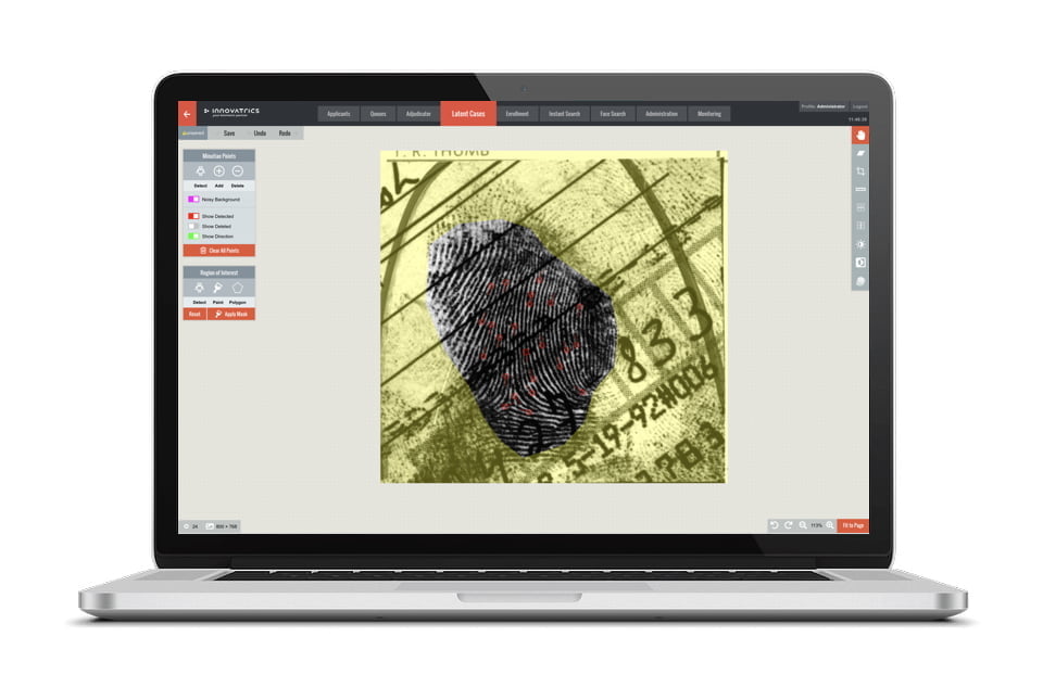 Criminal Identification | Innovatrics ABIS for law enforcement