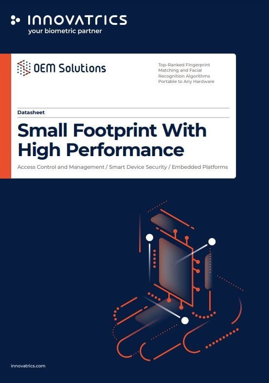 OEM Embedded Solutions Datasheet - Innovatrics