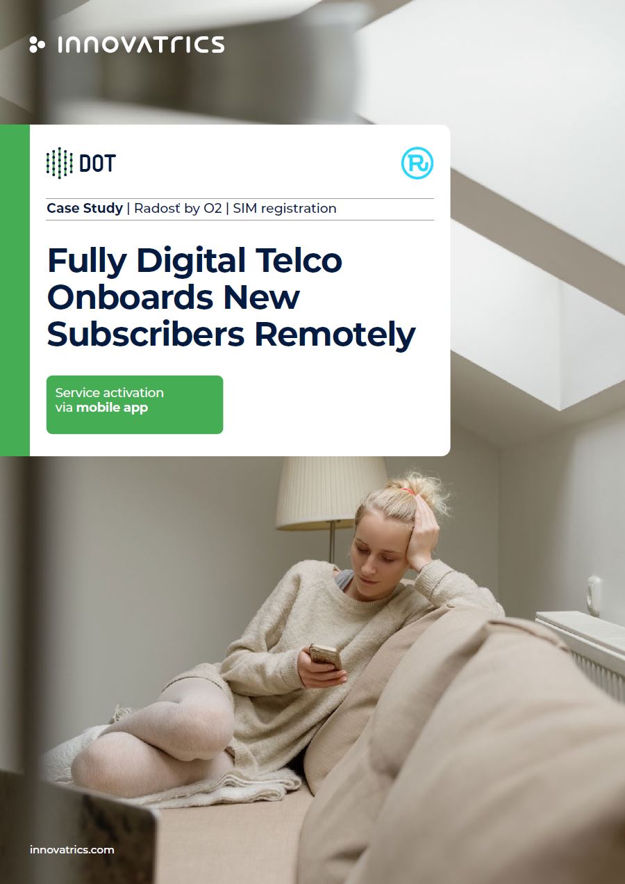 Digital Telco Onboards Customers Remotely - Innovatrics - Case Study