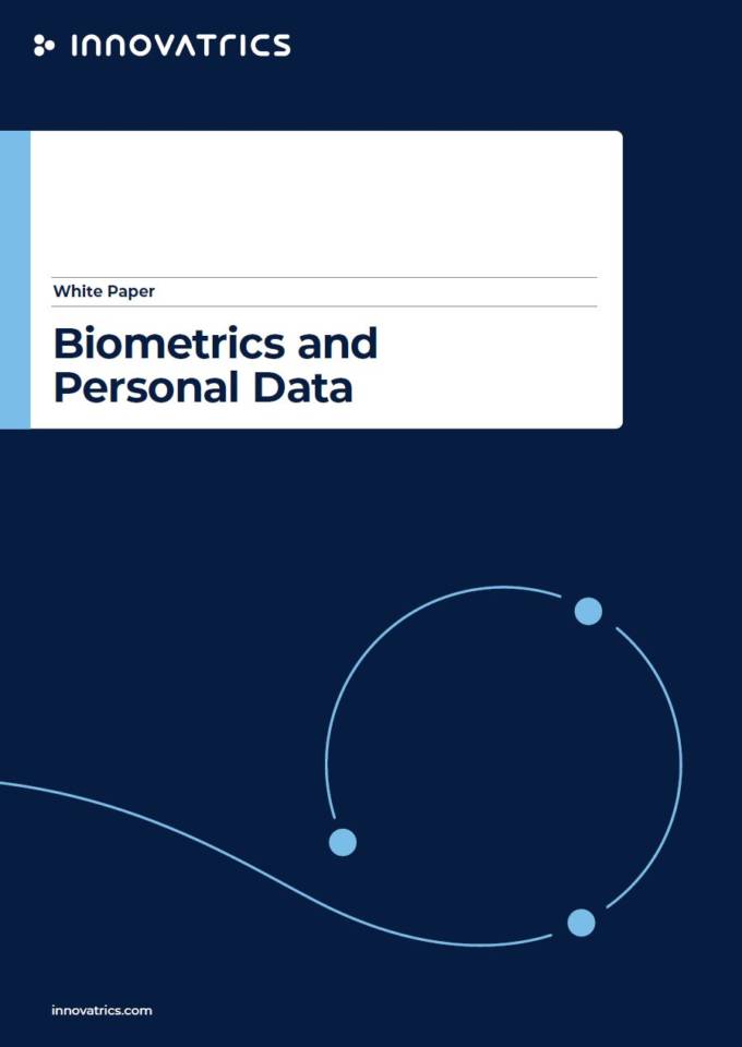 Biometric data and GDPR - White paper - Innovatrics