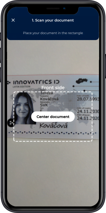 Identity Document Verification | Innovatrics
