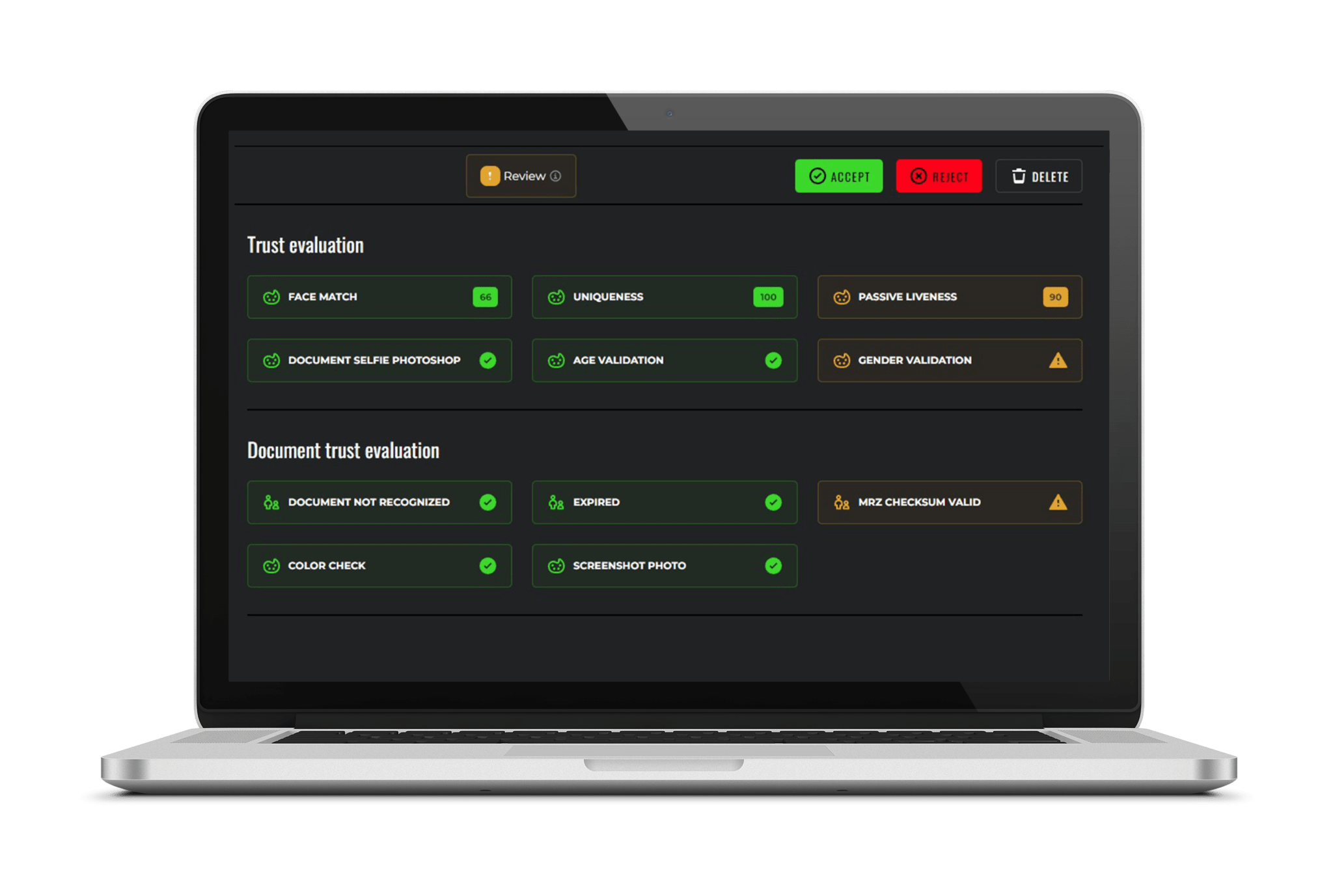 Plataforma de verificación de identidad remota | Innovatrics