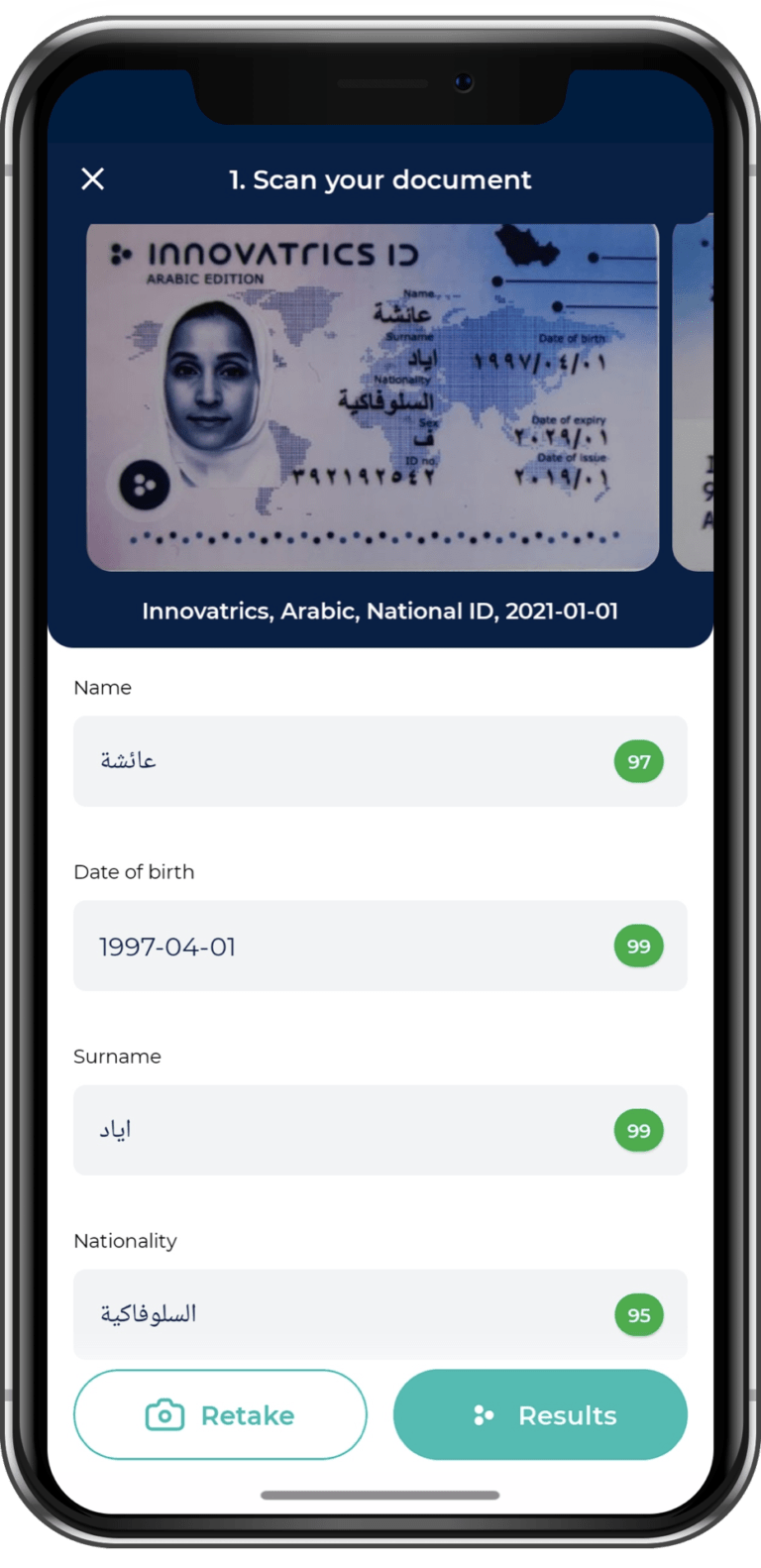 Identity Document Verification | Innovatrics
