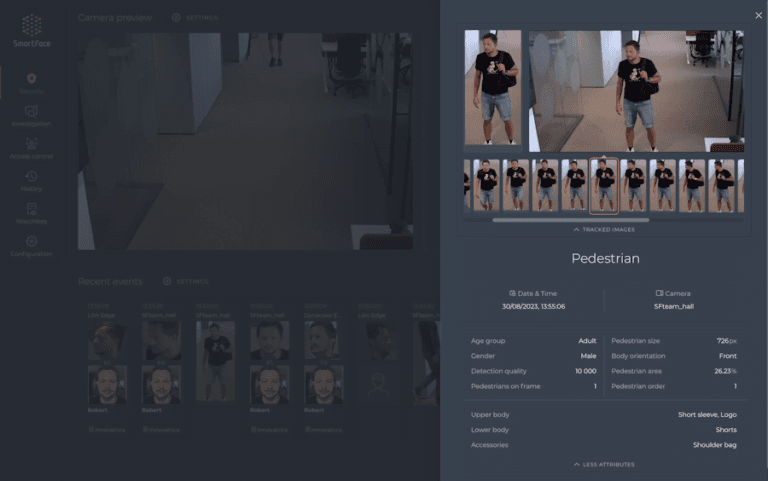 Innovatrics Enhances Pedestrian Analysis and Investigation