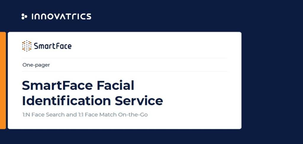 Facial Identification Service - Innovatrics