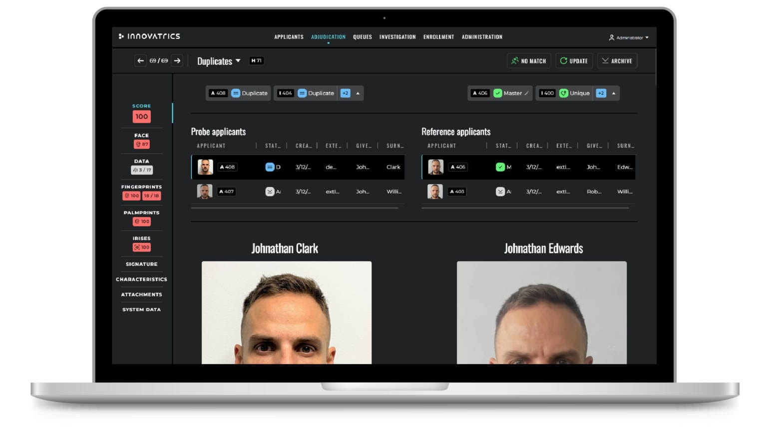 Biometric Voter Registration System | Innovatrics ABIS
