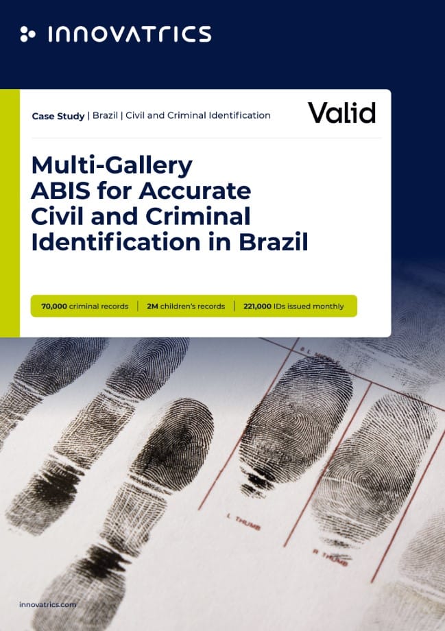 Multi-Gallery ABIS for Accurate Civil and Criminal Identification in Brazil