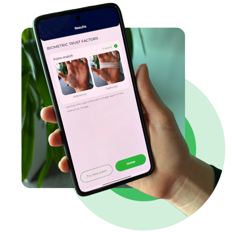 Contactless Palm Recognition - Innovatrics