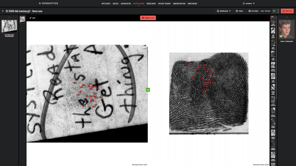 Latent Fingerprints & ABIS: Solving Crimes with Biometrics - Innovatrics